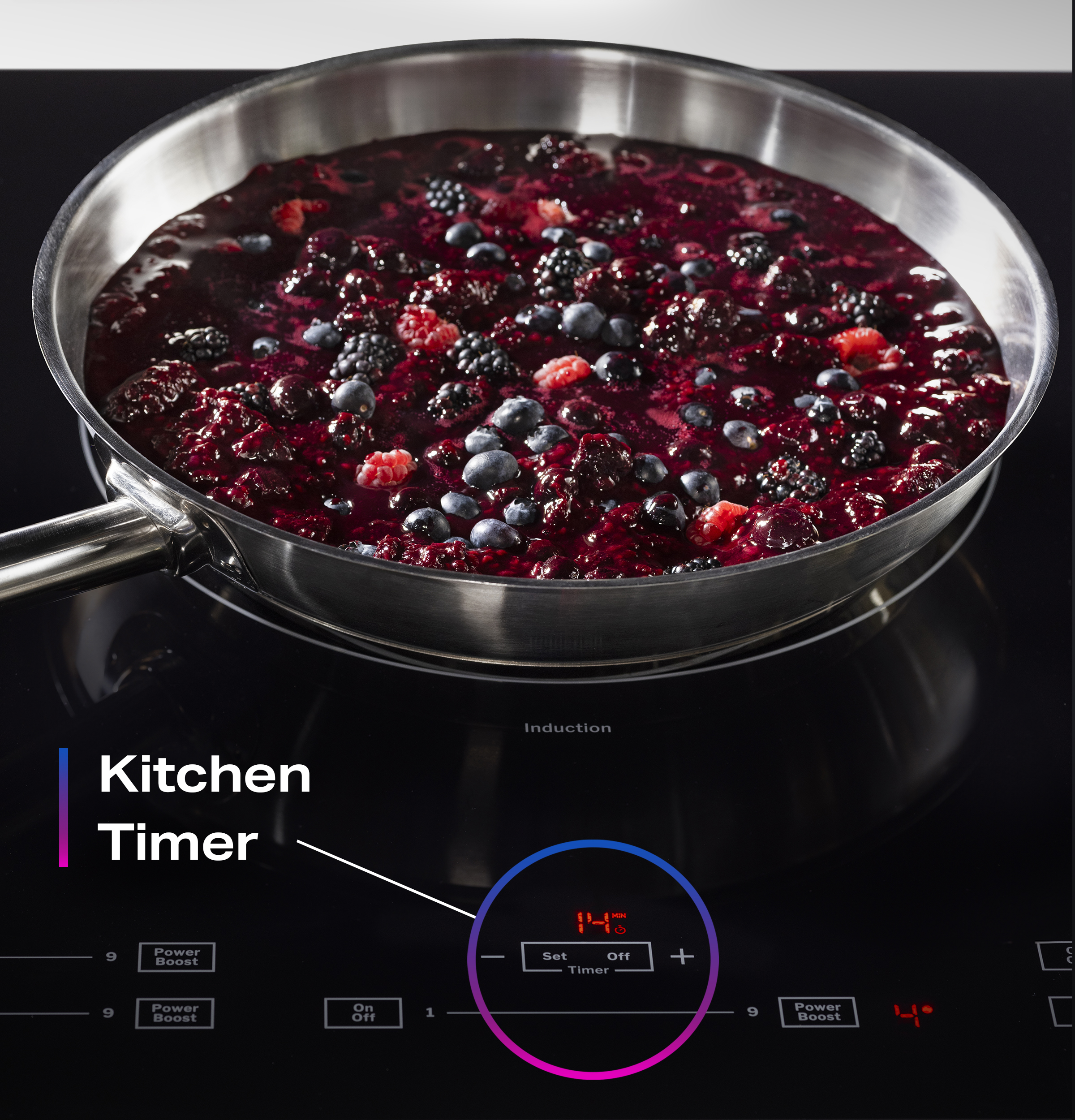 GE Profile Induction Cooktops Cooktop PHP6030DWBB | Kelsey's Appliance