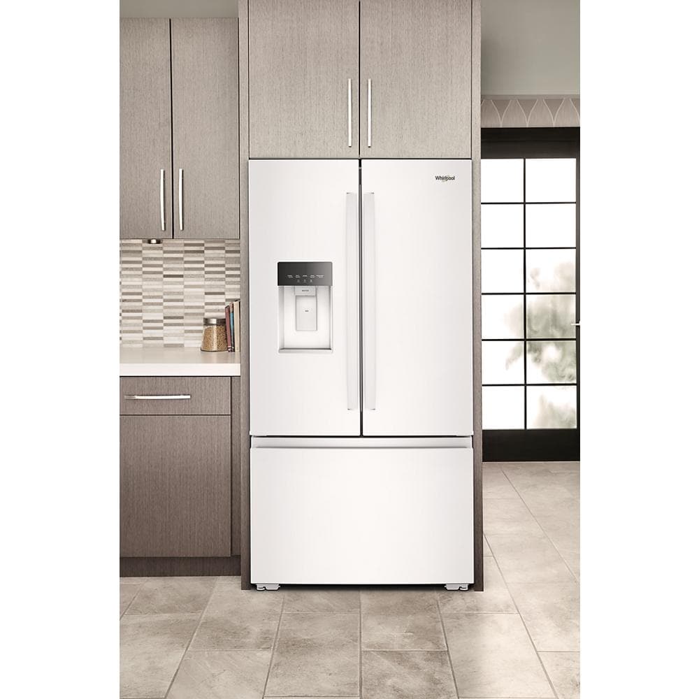 Whirlpool - WRFC5036RW - 36-inch Wide True Counter-Depth 3-Door French ...