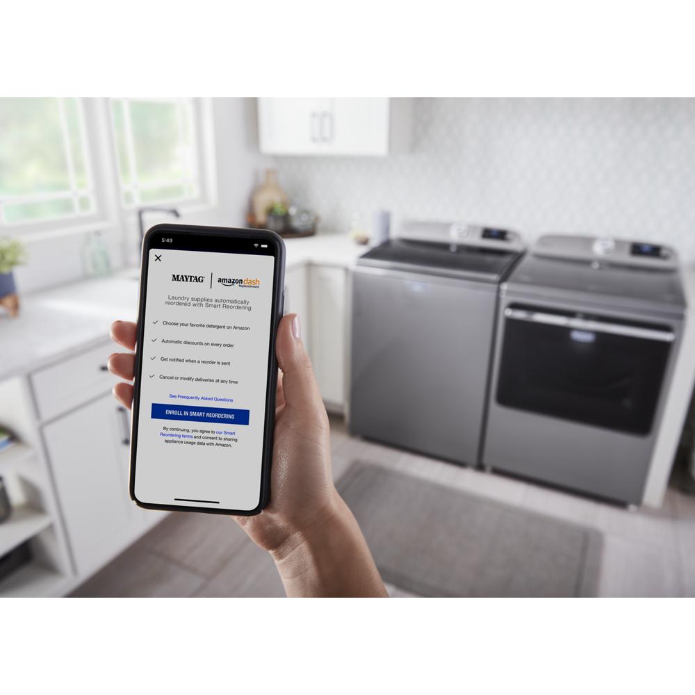 Maytag - MED6230HW - Smart Top Load Electric Dryer with Extra Power - 7 ...