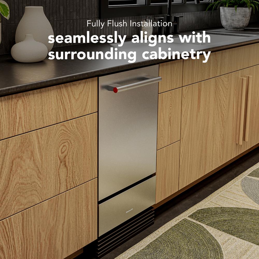 KitchenAid - KUID318SPS - 18'' Automatic Ice Maker with PrintShield ...