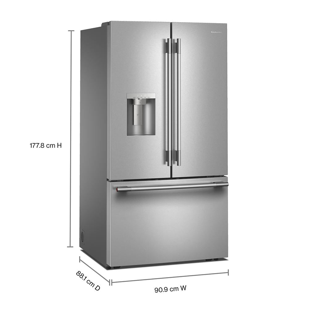KitchenAid - KRFF436SPS - 30 cu. ft. French Door Refrigerator with ...