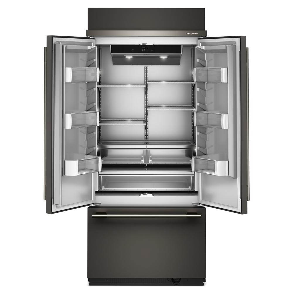 KitchenAid - KBFN536SBE - 20.8 Cu. Ft. 36" Built-In French Door Bottom ...