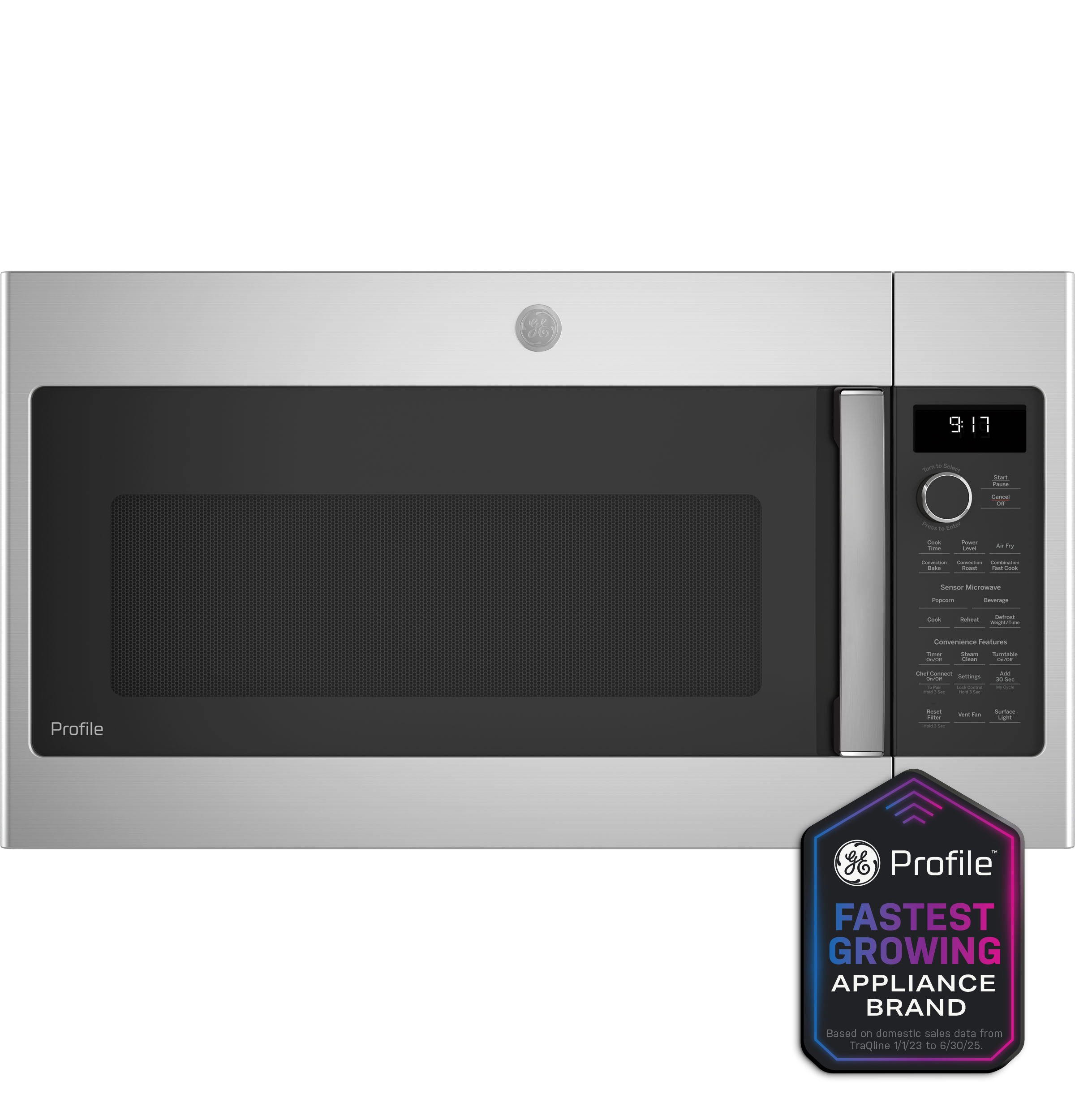 GE Profile - PVM9179SRSS - GE Profile™ 1.7 Cu. Ft. Convection Over-the ...