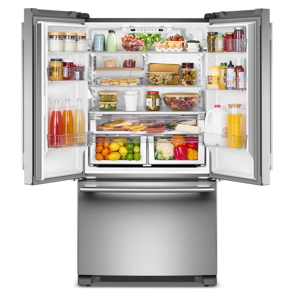KitchenAid - KRFC136SPS - 20 Cu. Ft. 36-Inch Counter-Depth French Door ...