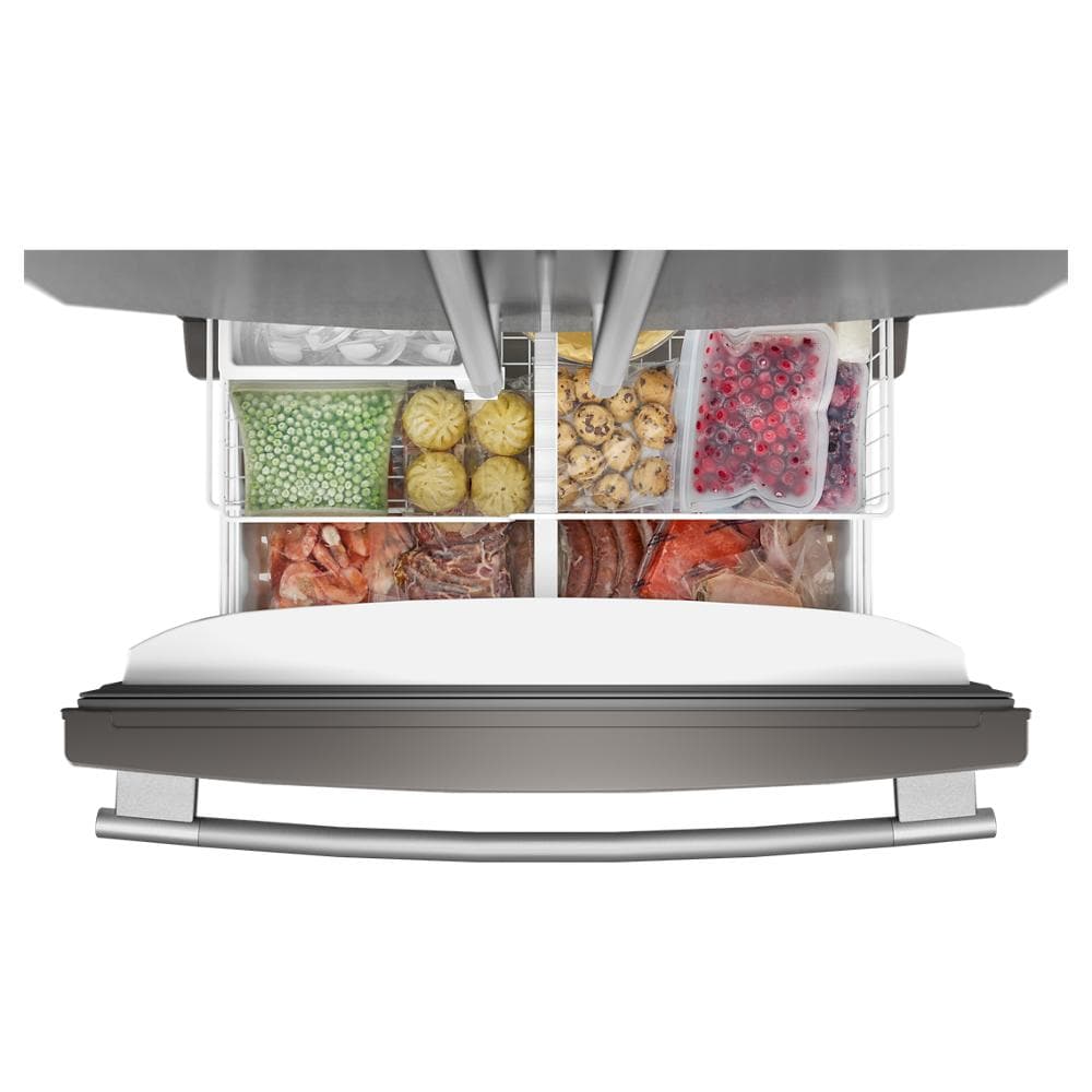 KitchenAid - KRFC136SPS - 20 Cu. Ft. 36-Inch Counter-Depth French Door ...