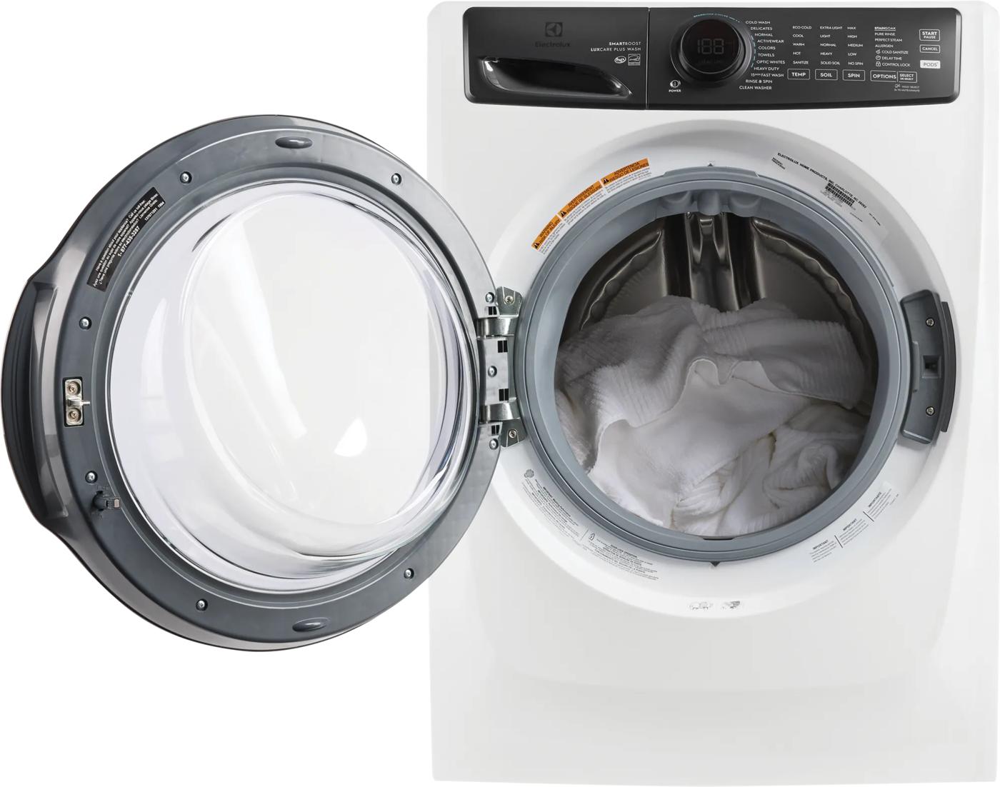 Electrolux - ELFW7738MW - Front Load Perfect Steam™ Washer with LuxCare ...