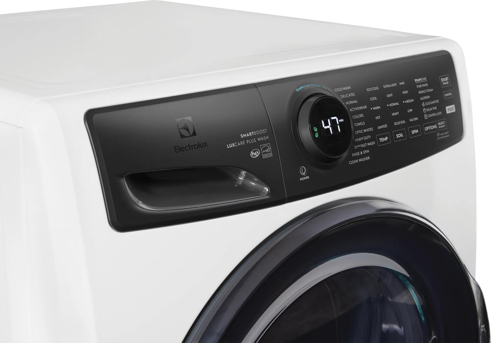 Electrolux - ELFW7738MW - Front Load Perfect Steam™ Washer with LuxCare ...