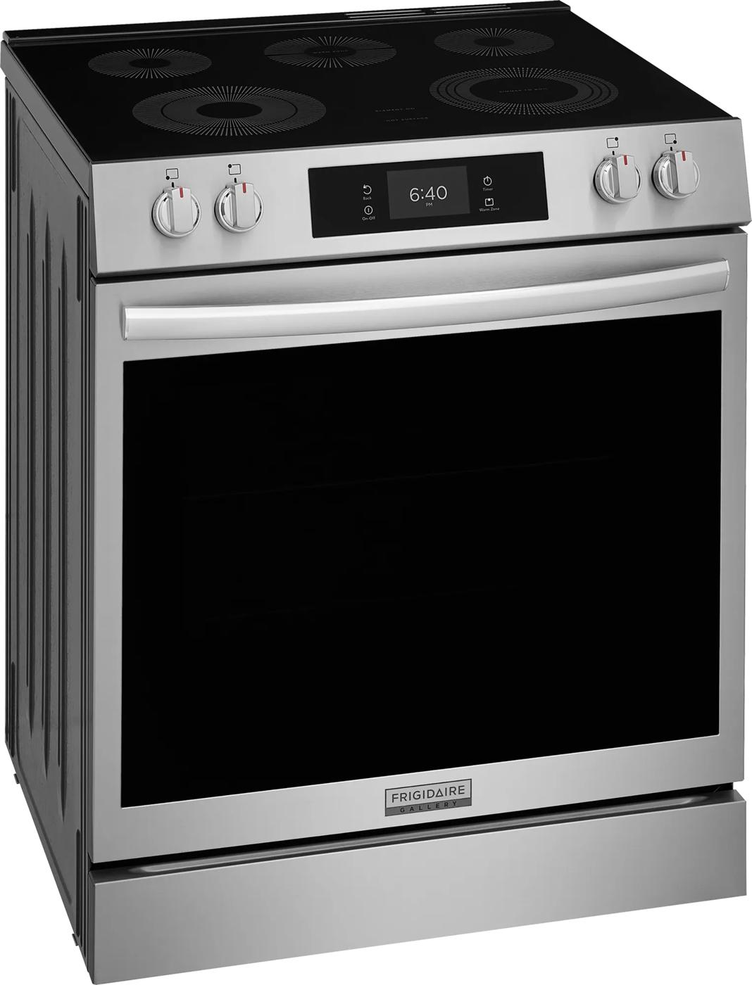 Frigidaire Gallery - GCFE3070BF - 30" Electric Range with Stone-Baked ...