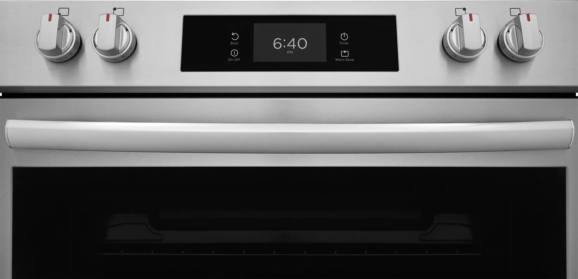 Frigidaire Gallery - GCFE3070BF - 30" Electric Range with Stone-Baked ...