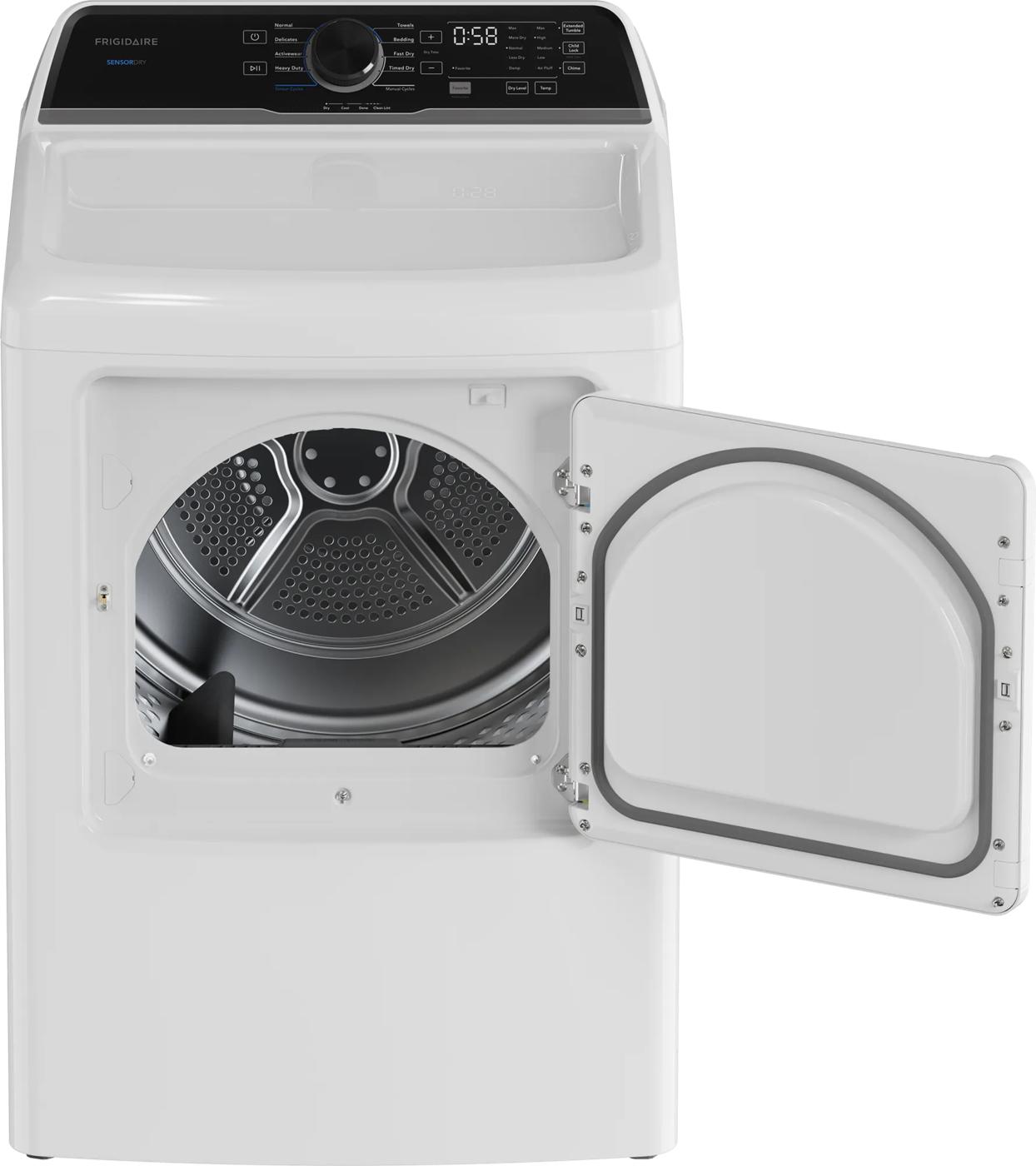 Frigidaire Electric Dryers Dryer FLVE7523BW | Marc's Appliance Warehouse