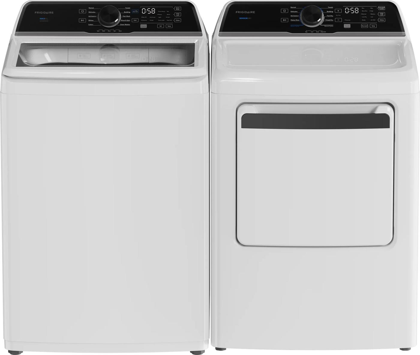 Frigidaire Electric Dryers Dryer FLVE7523BW | Marc's Appliance Warehouse