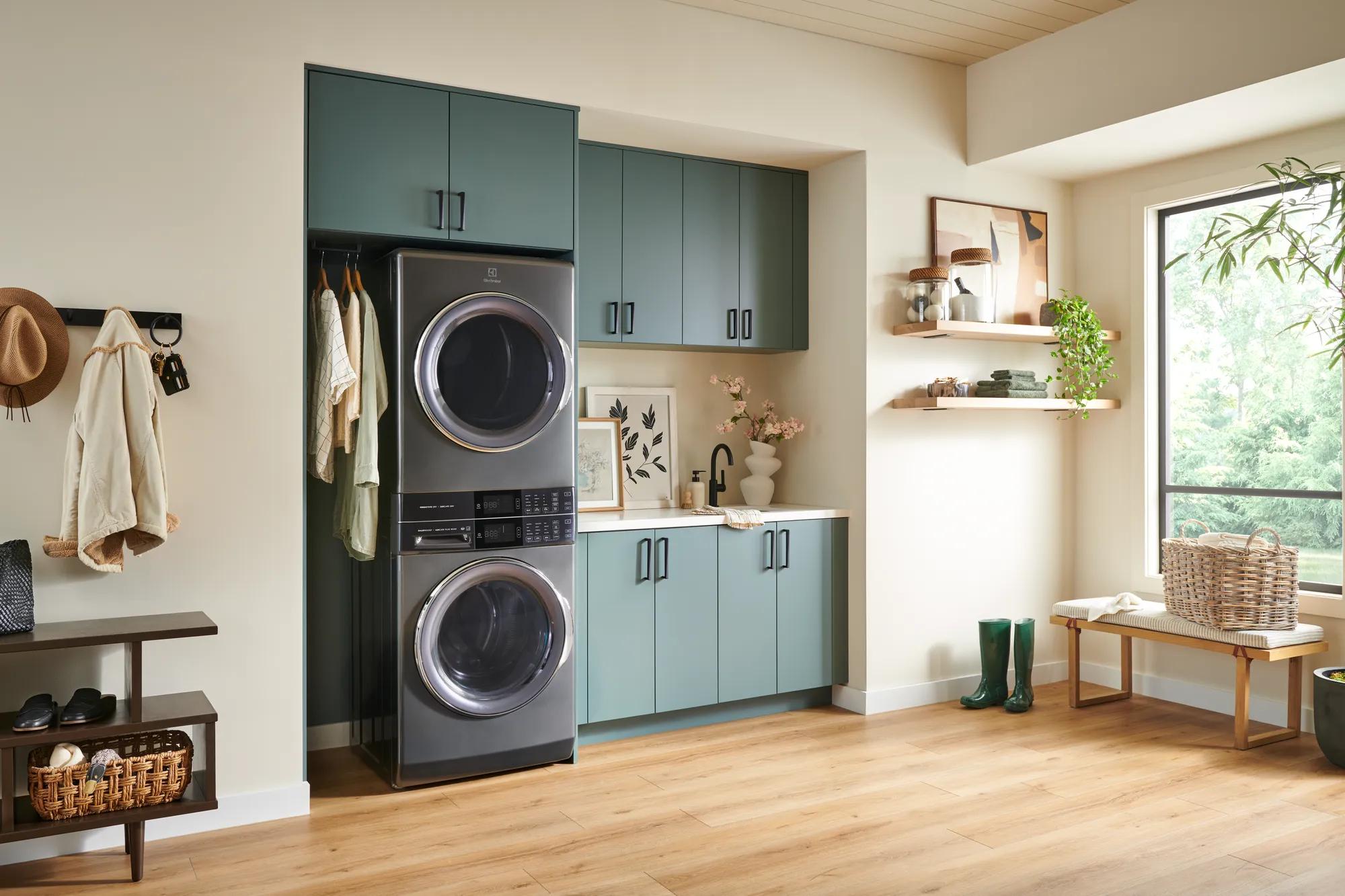 Electrolux - ELTE7600AT - Laundry Tower Single Unit Front Load 4.5 Cu ...