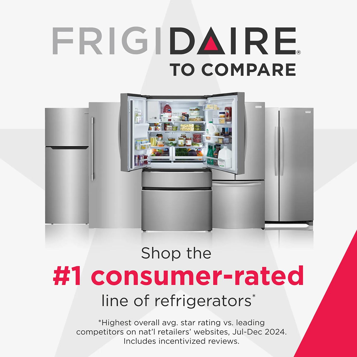 Frigidaire Gallery - GRFN2853AF - 29 Cu. Ft. Standard-Depth French Door ...