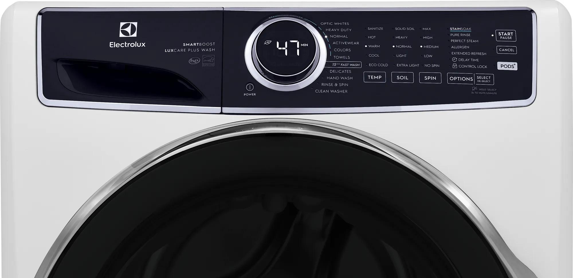 Electrolux - ELFW7637AW - Front Load Perfect Steam™ Washer with LuxCare ...
