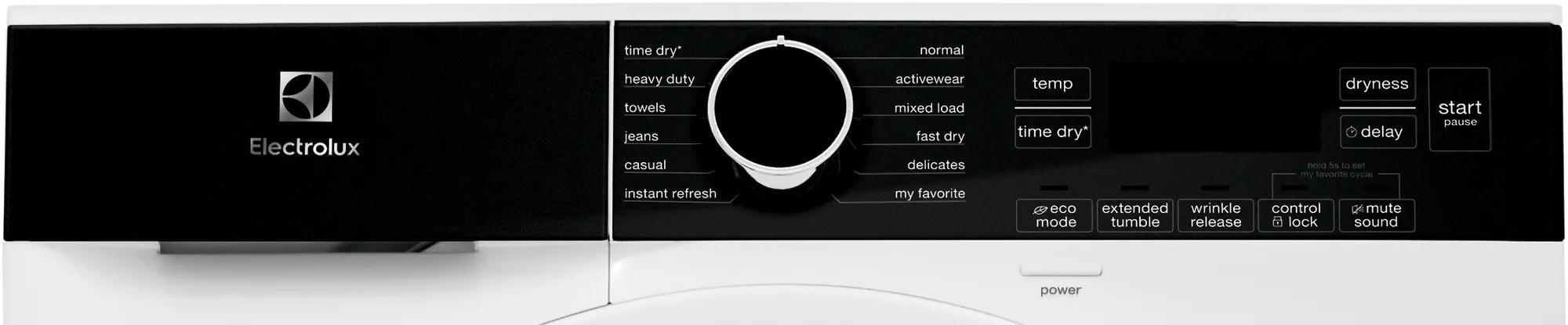 Electrolux - ELFE4222AW - 24" Compact Front Load Dryer - Ventless ...