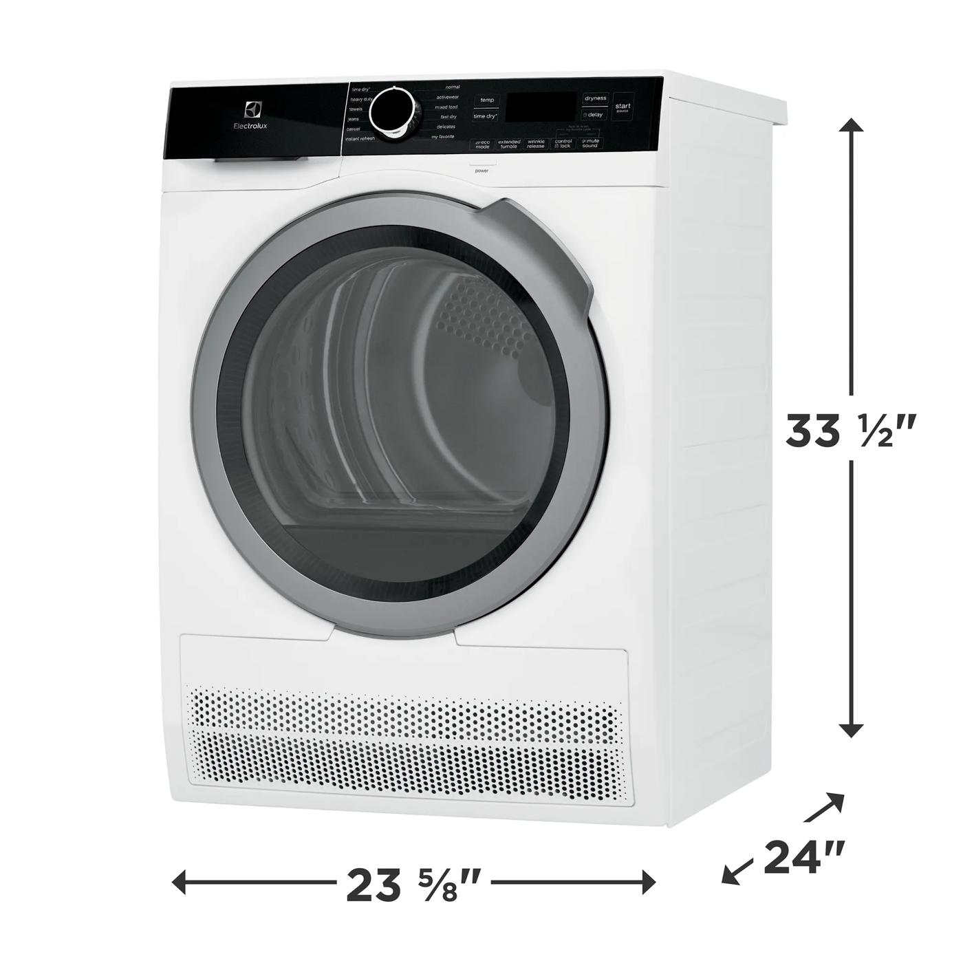Electrolux - ELFE4222AW - 24" Compact Front Load Dryer - Ventless ...