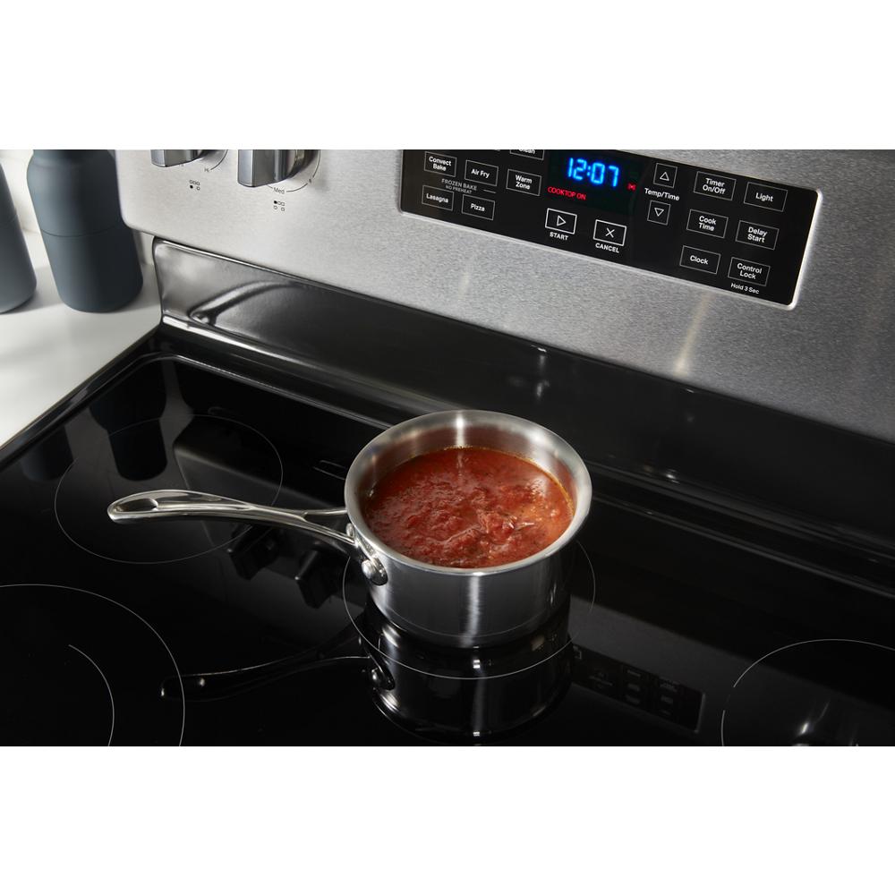 Whirlpool - WFE550S0LZ - 5.3 Cu. Ft. Whirlpool® Electric 5-in-1 Air Fry ...