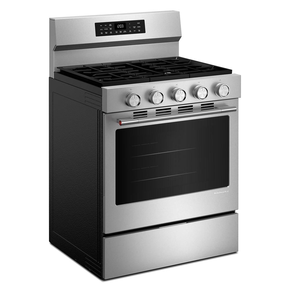 KitchenAid Gas Ranges Range KFGS330TPS | The Appliance & Mattress Depot