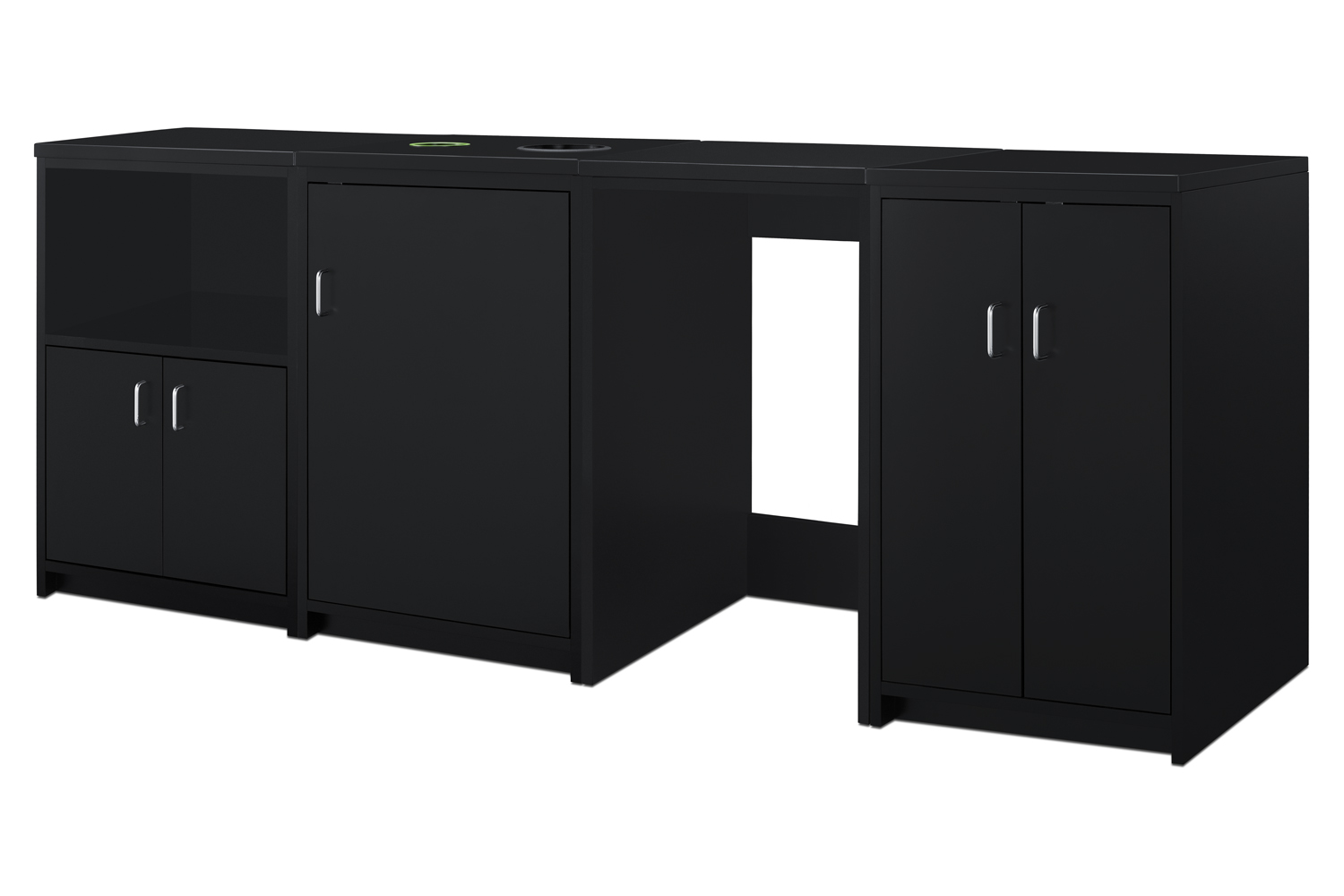 Summit - CWSUITE85R - 85" Wide Casework Suite with Refrigerator and ...