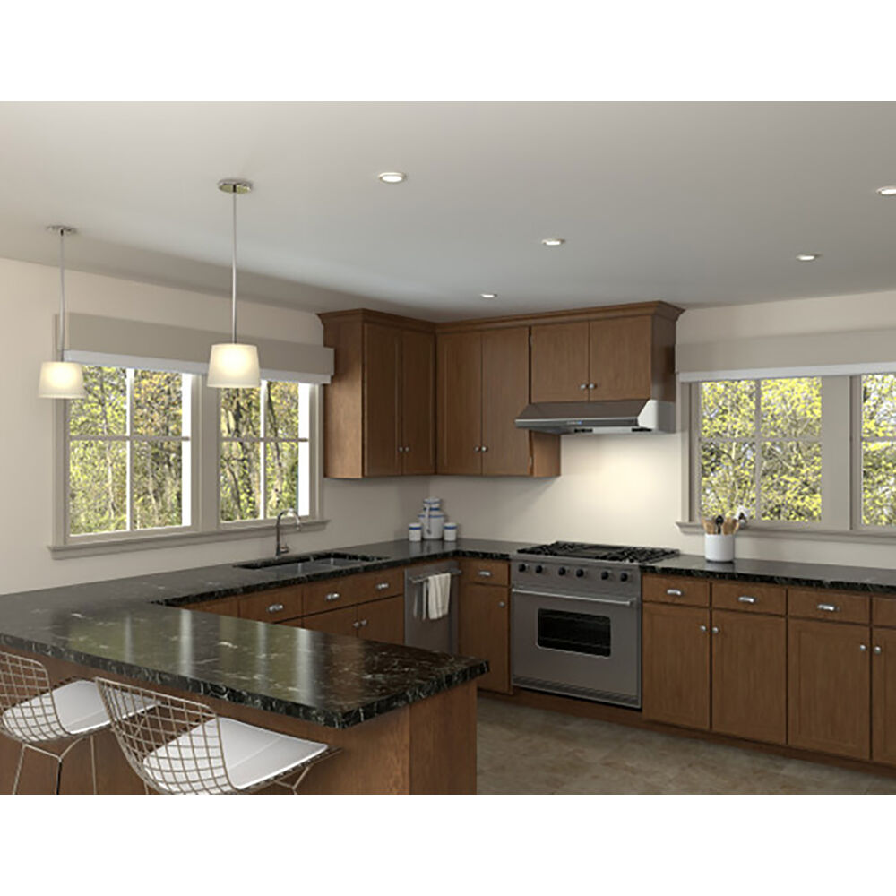 Zephyr - AK2536CS - Hurricane Under Cabinet Hood 36" LED ACT-AK2536CS ...