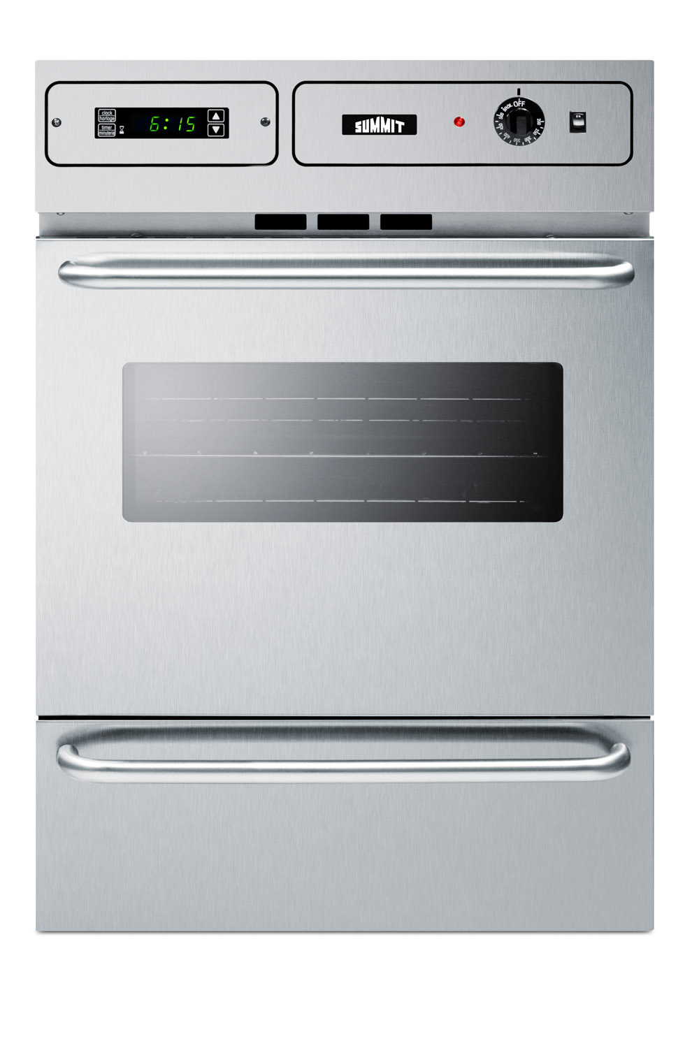 Summit - TTM7882BKW - 24" Wide Gas Wall Oven-TTM7882BKW | Krisay's ...
