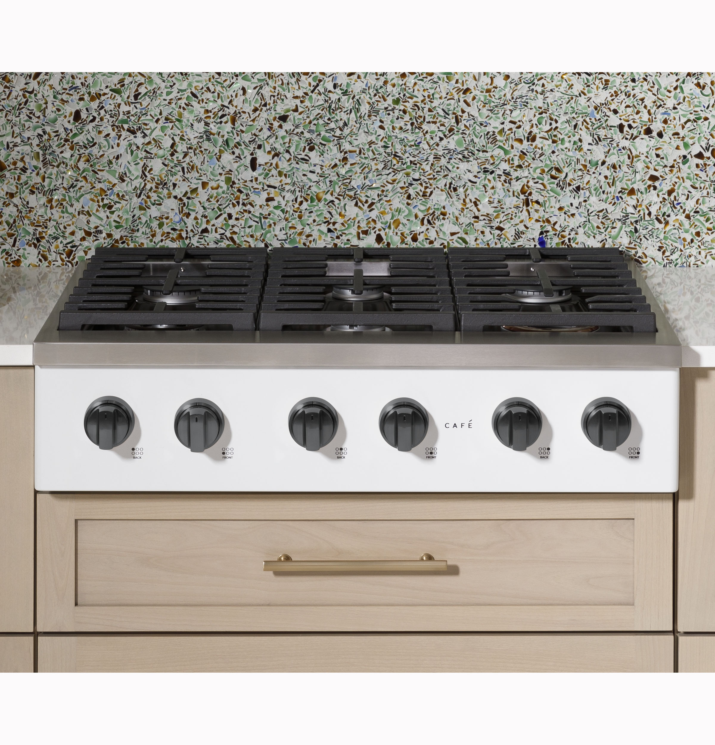 Cafe Gas Rangetops Rangetops CGU366P2TS1 | Shore Appliance Connection
