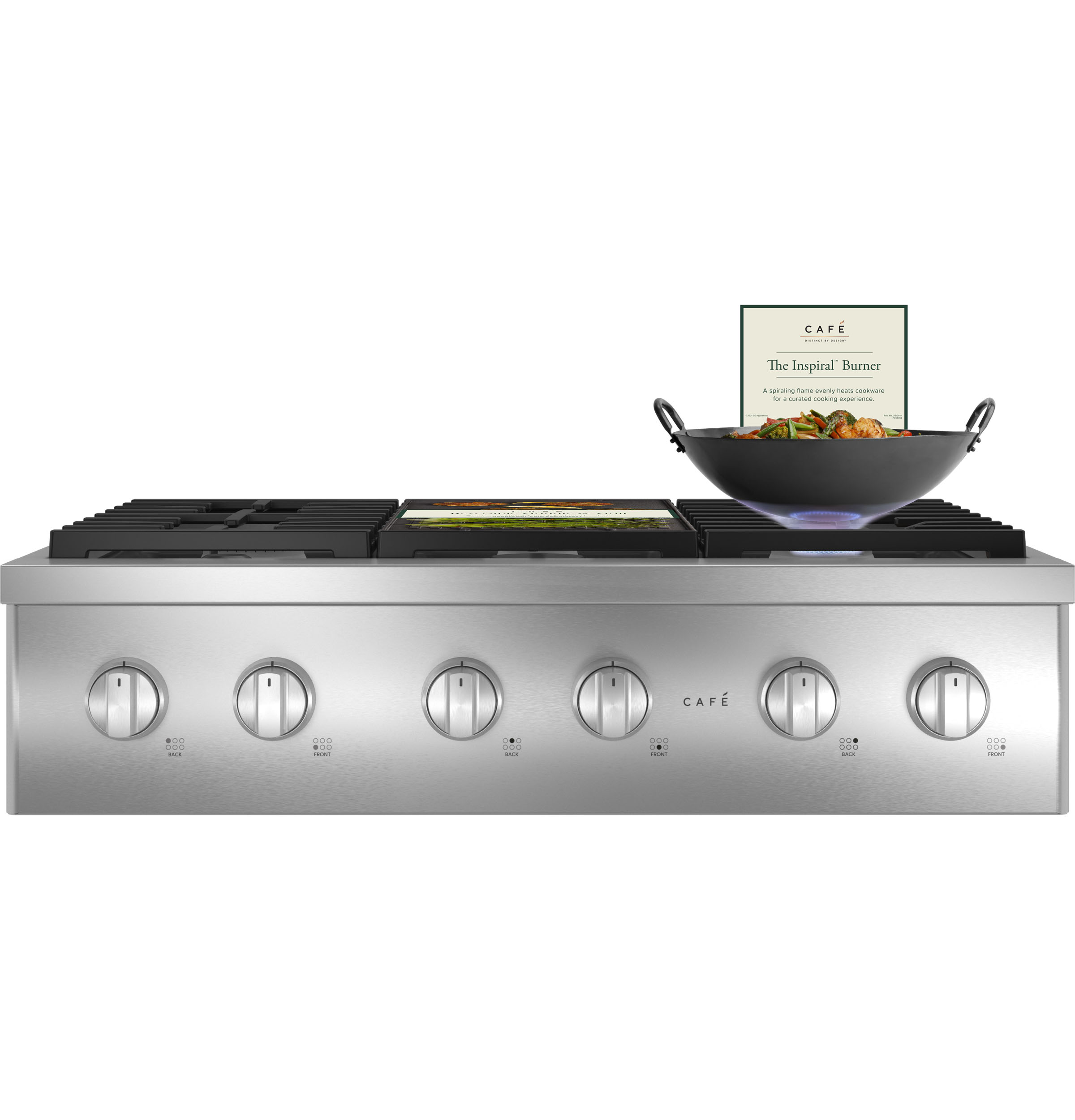 Cafe Gas Rangetops Rangetops CGU366P2TS1 | Shore Appliance Connection