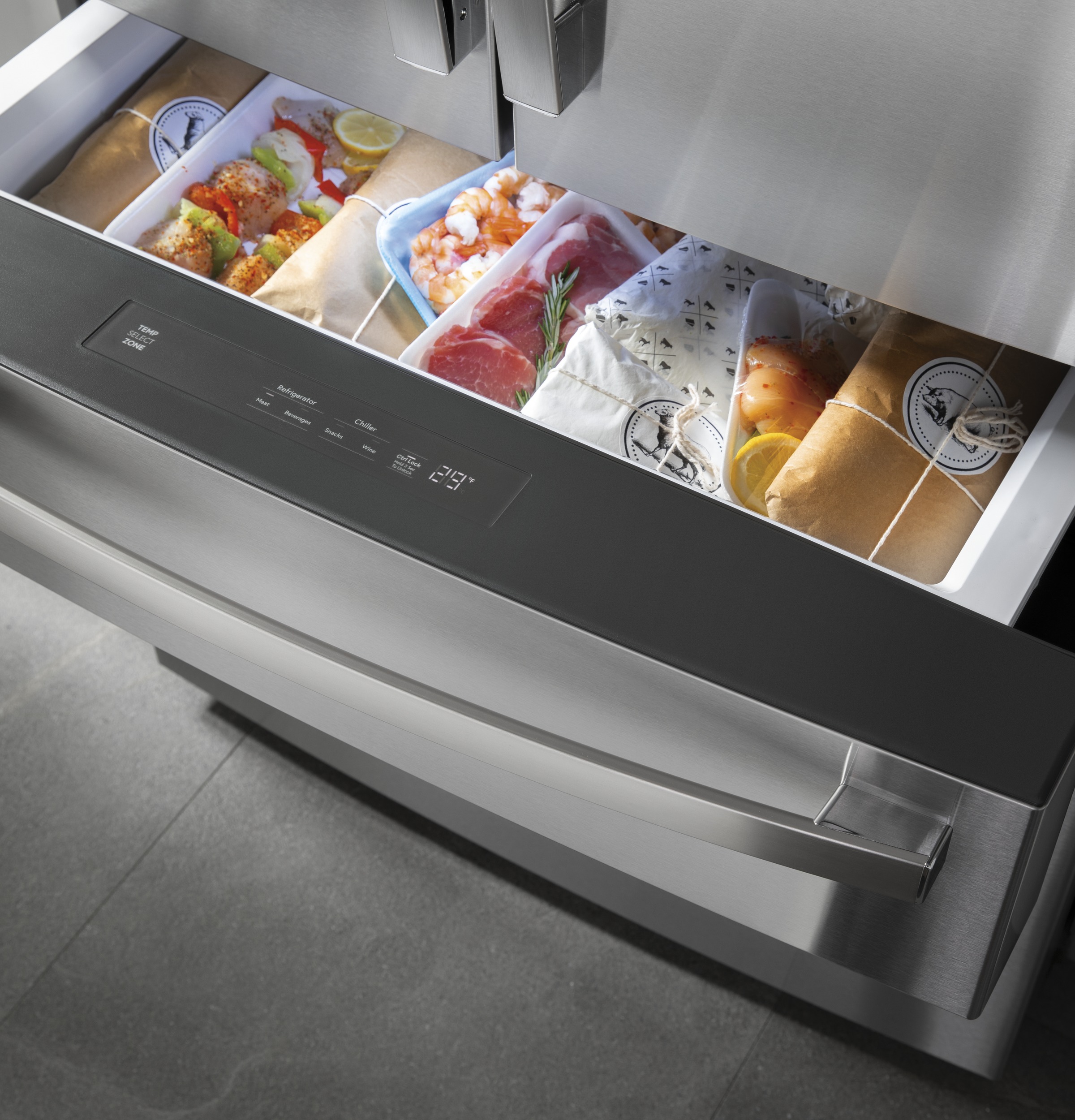 GE Profile - PVD28BYNFS - GE Profile™ ENERGY STAR® 27.9 Cu. Ft. Smart ...