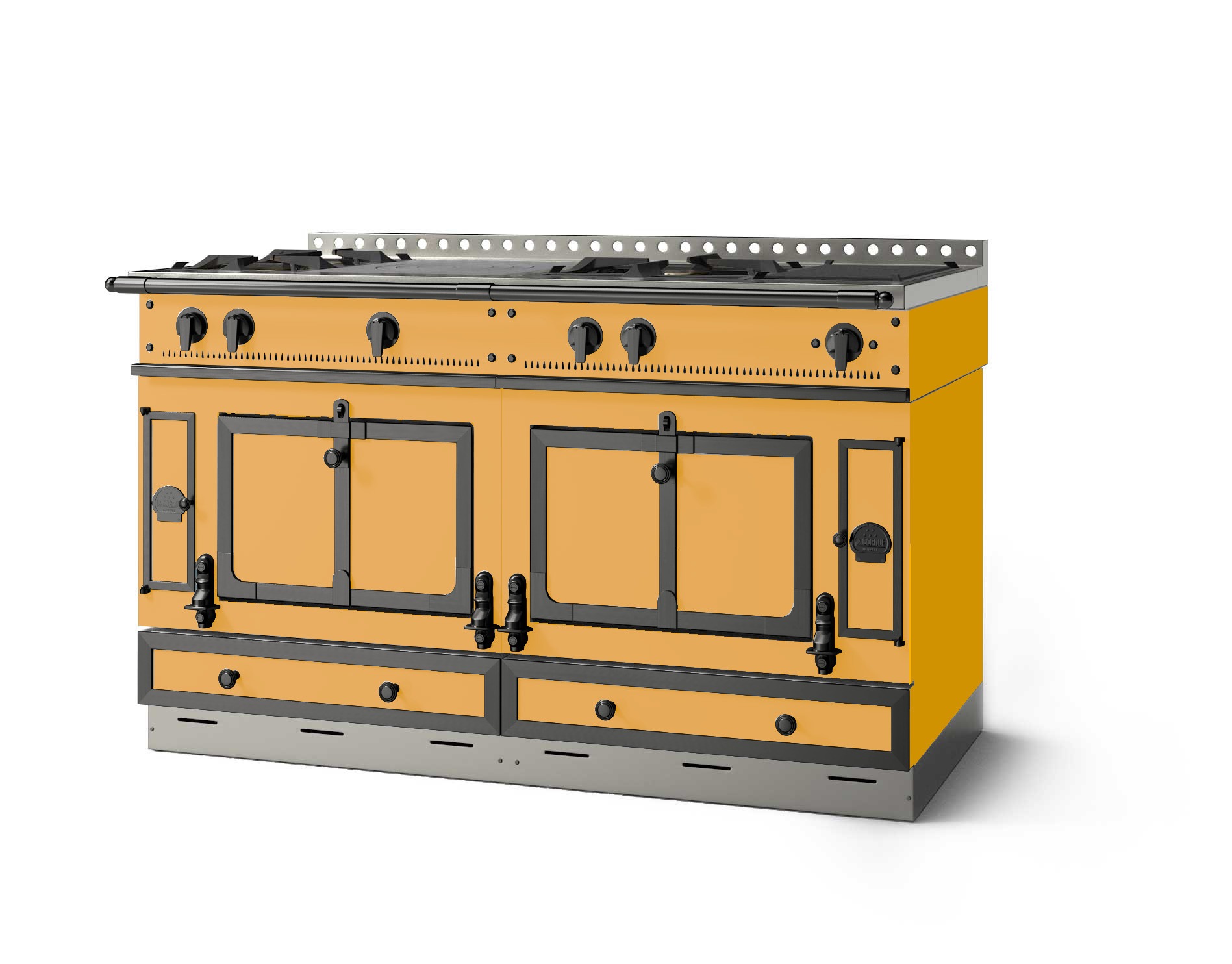 La Cornue - G45KM-1-J - Château 150 Range, Amber, 150 KM, Matte Black ...