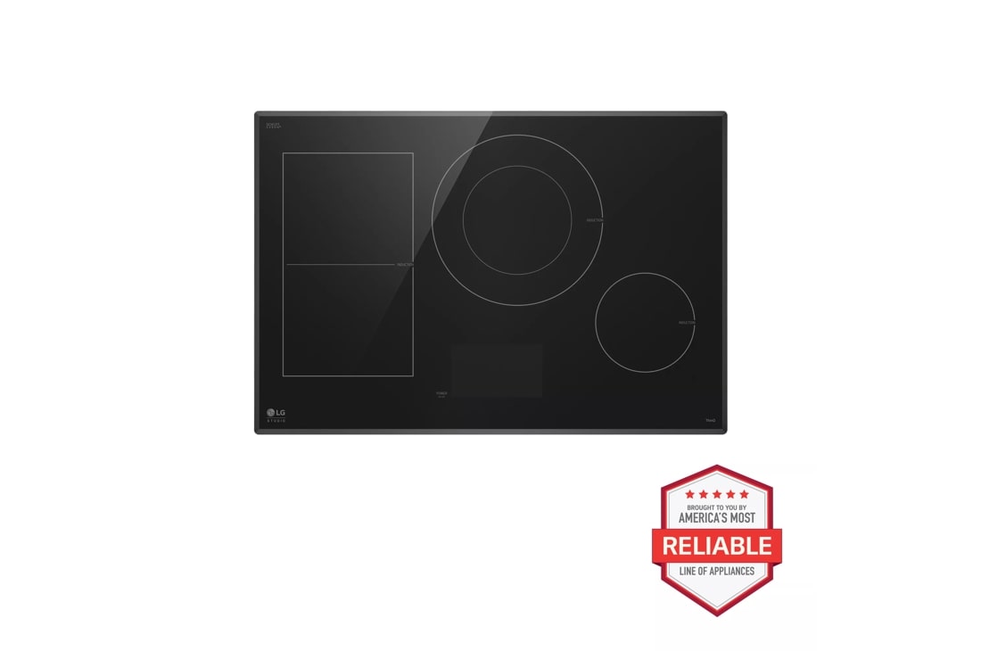 LG Studio - CBIS3018BE - LG STUDIO 30 Induction Cooktop with 4 Burners ...