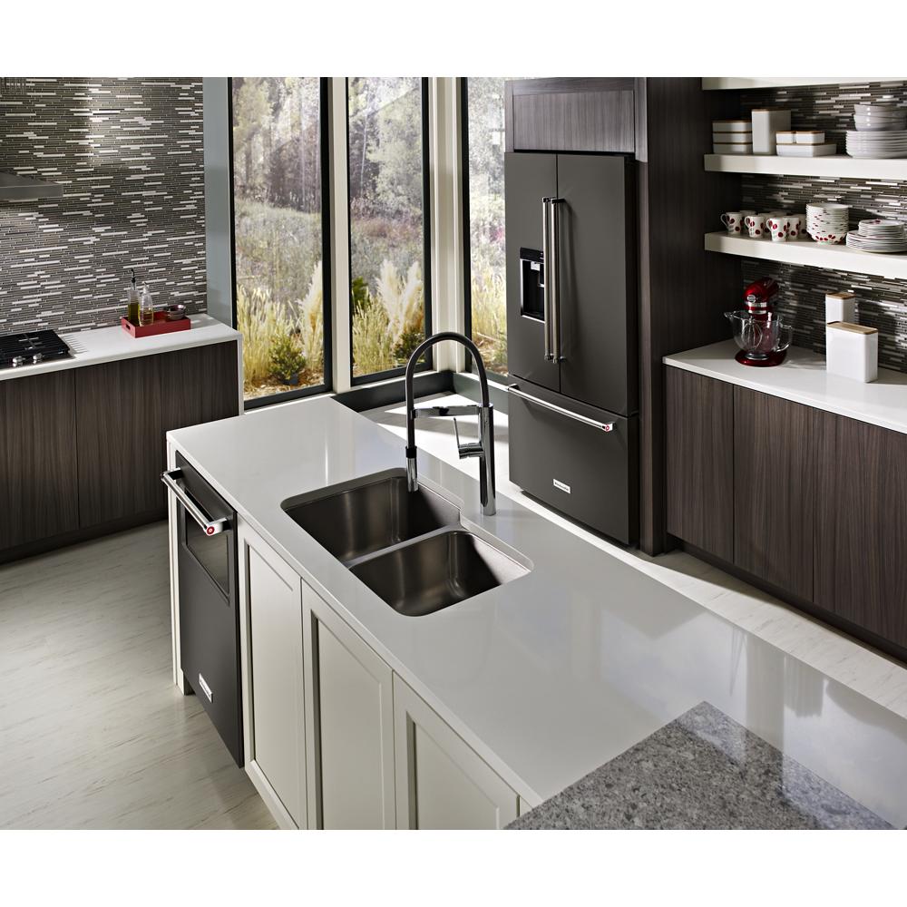 KitchenAid - KRFC704FBS - 23.8 cu. ft. 36" Counter-Depth French Door ...