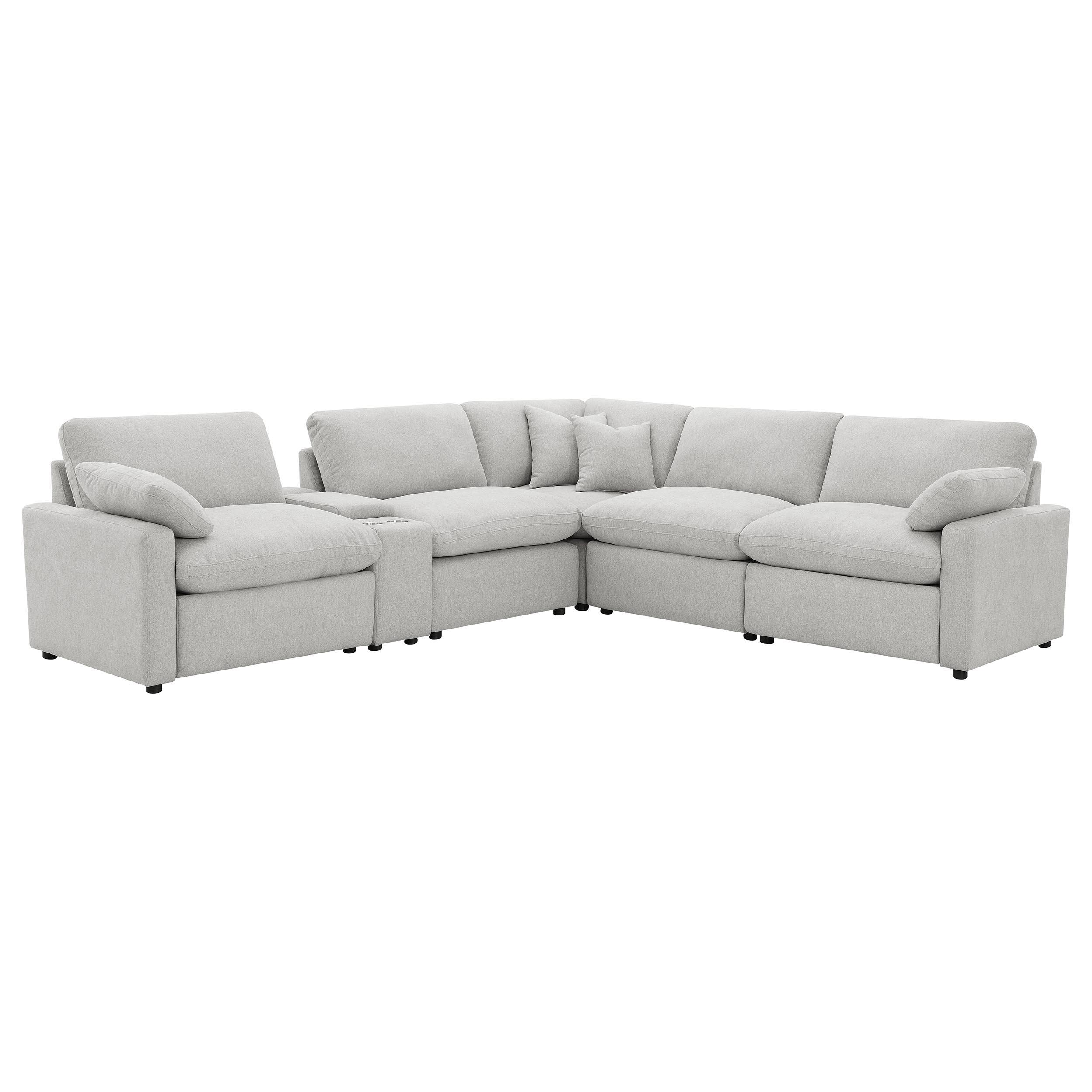 Coaster - 609560P-SET - Collins 6-piece Modular Power Reclining ...