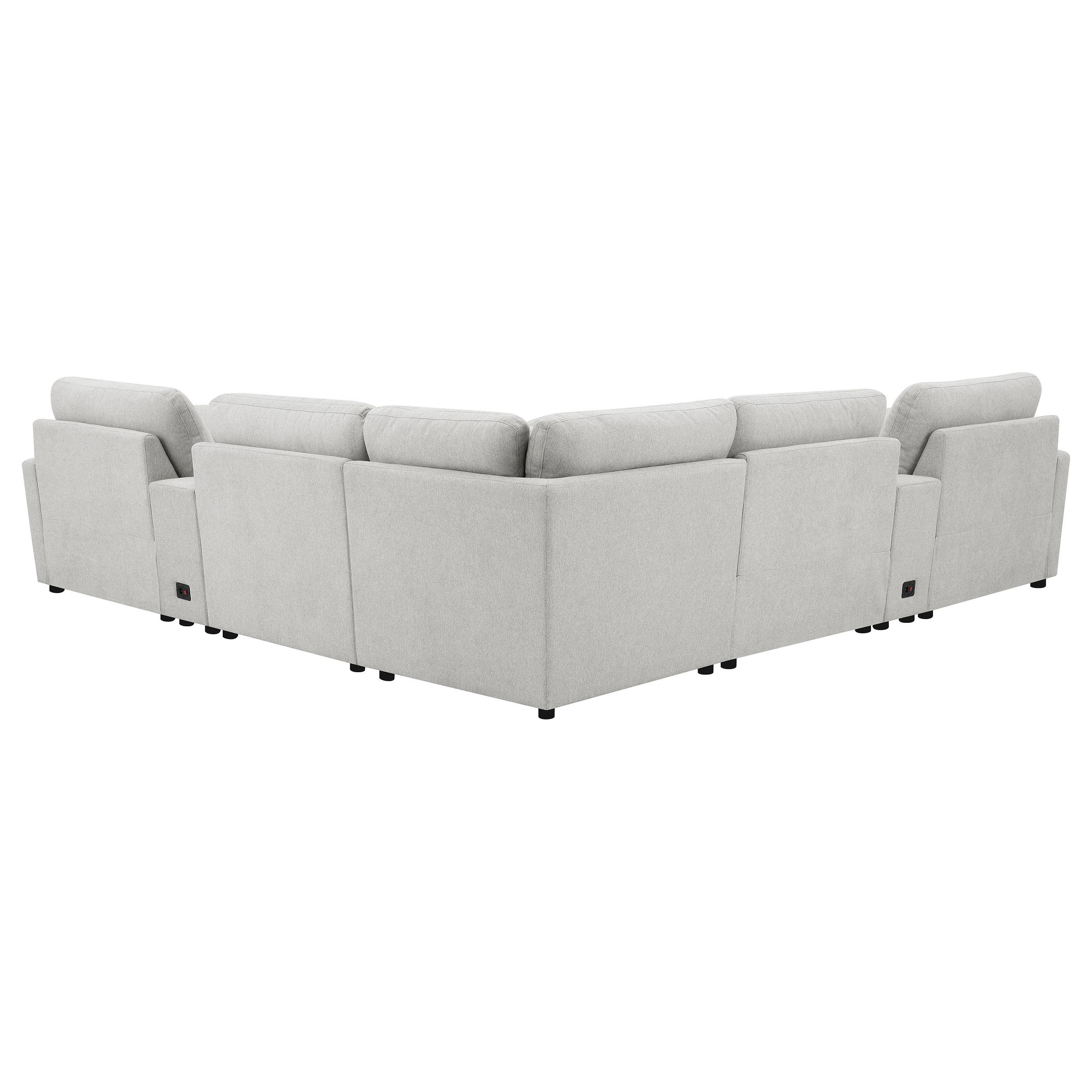 Coaster - 609560P-SETA - Collins 7-piece Modular Power Reclining ...
