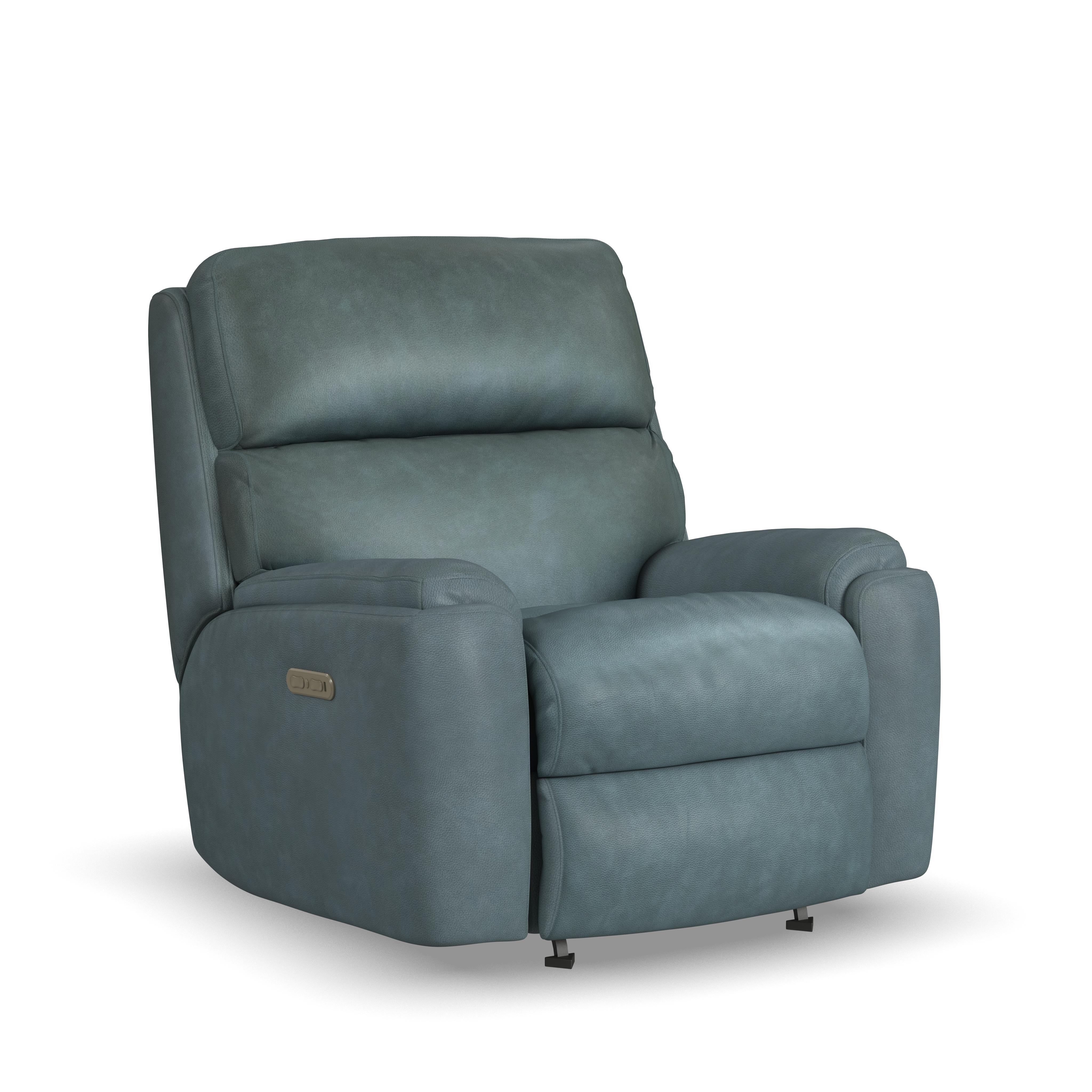 Flexsteel - 3904-51H - Rio Power Rocking Recliner with Power Headrest-3904-51H | Reese Warehouse