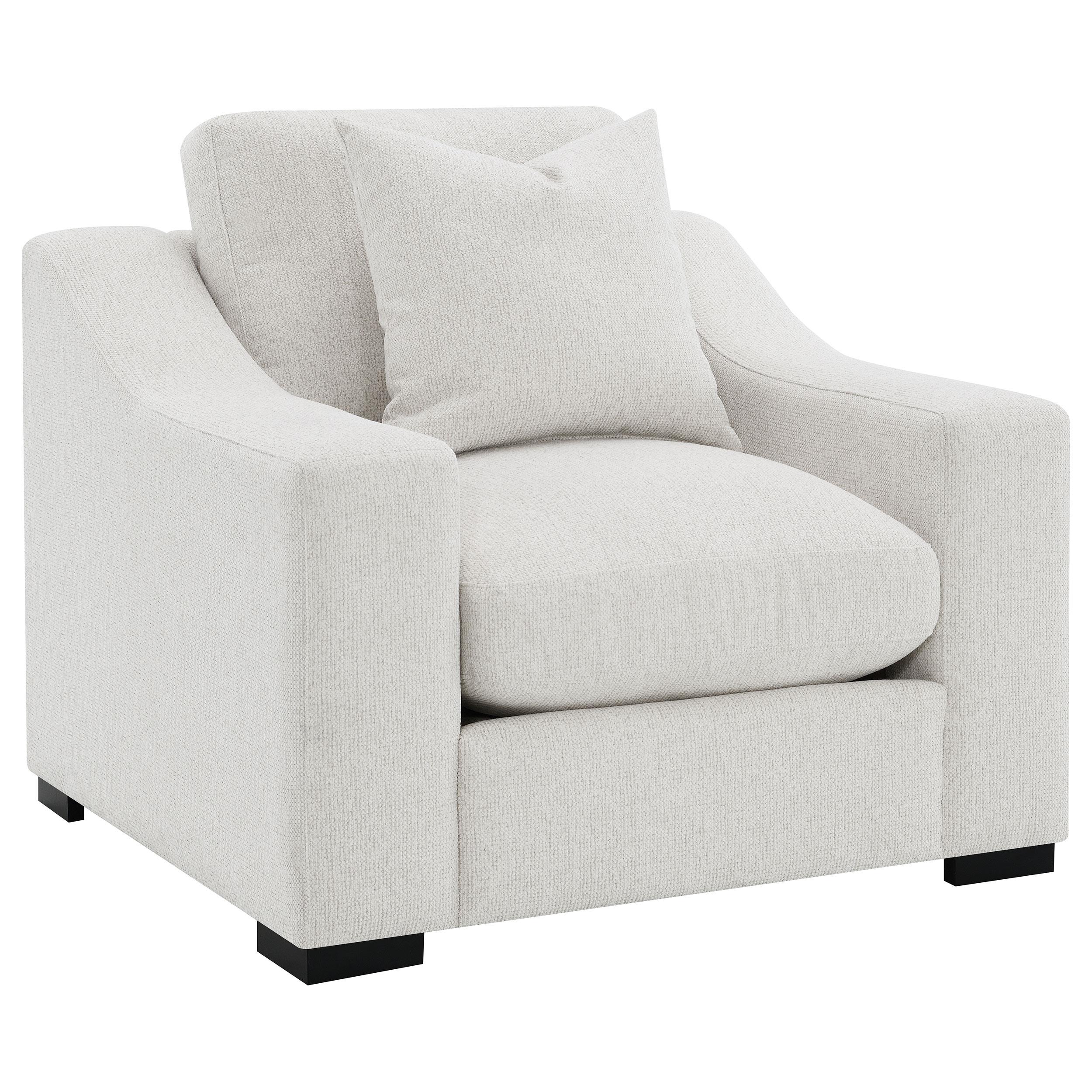 Coaster - 552093 - Ashlyn Fabric Upholstered Track Arm Accent Chair ...