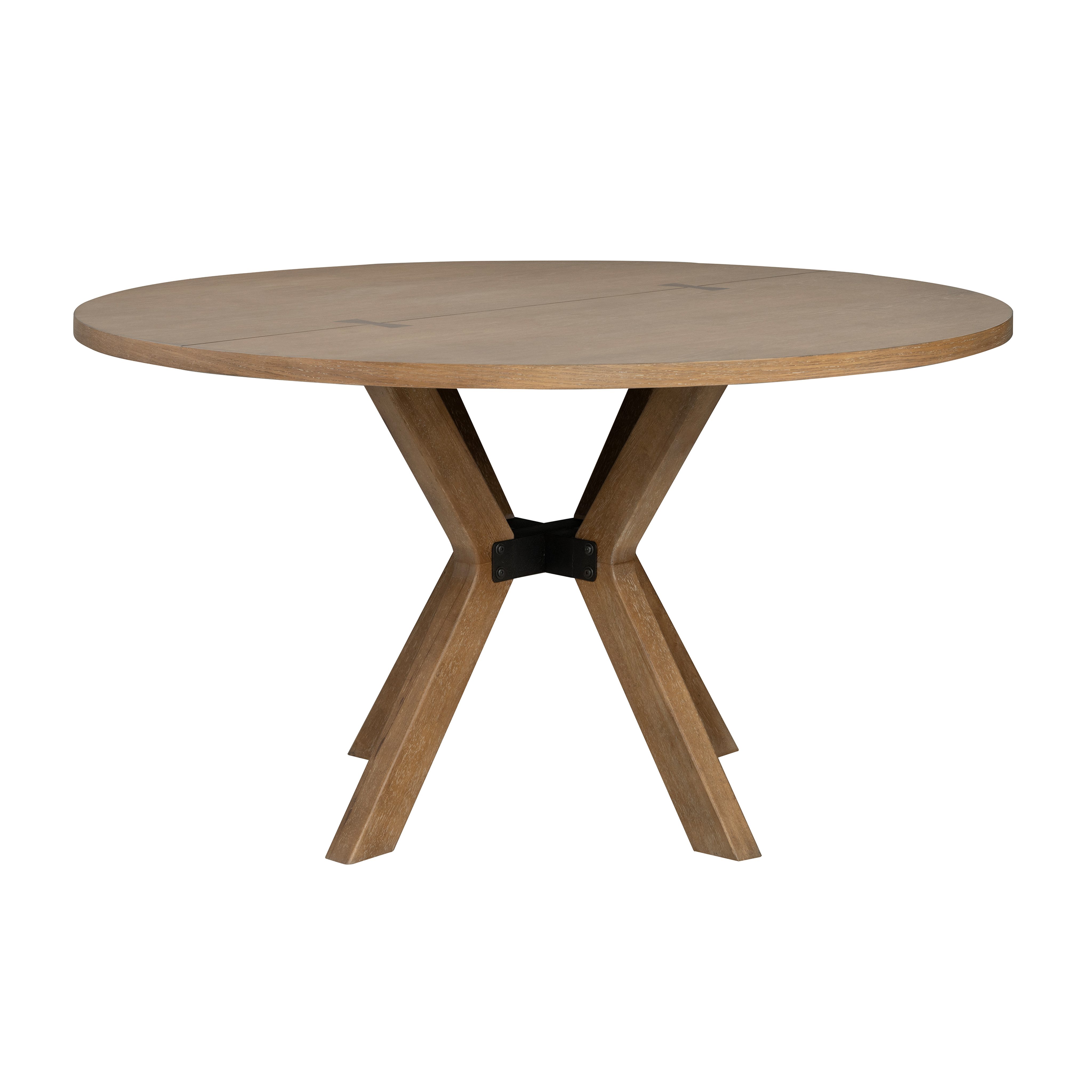 Flexsteel - W1077-834 - Millwork Round Dining Table-W1077-834 | Reese Warehouse
