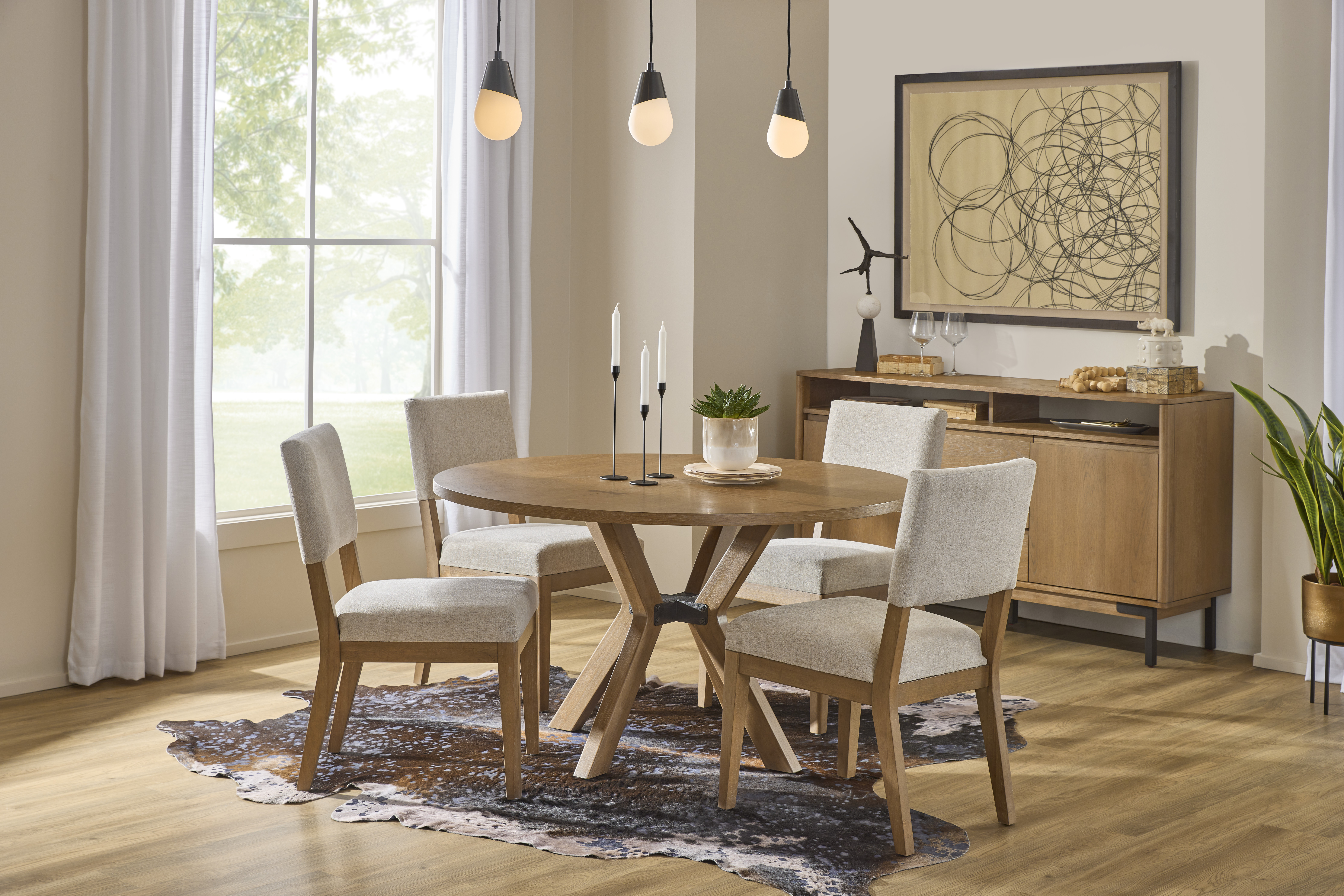 Flexsteel Tables Dining Room & Kitchen W1077-834 | Reese Warehouse