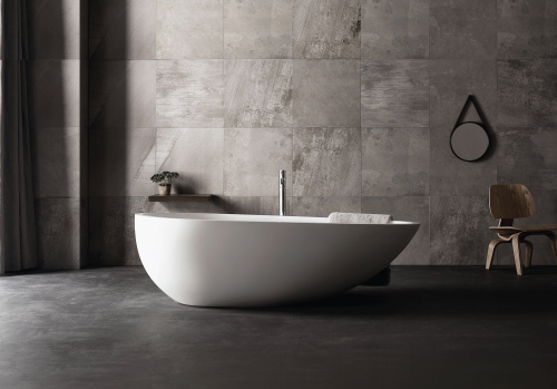 Claybrook - H34003 - Eigg MarbleForm Bath with overflow and matching ...