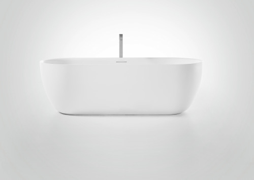 Claybrook - H33103 - Skye Tapered Rim MarbleForm Bath with overflow and ...